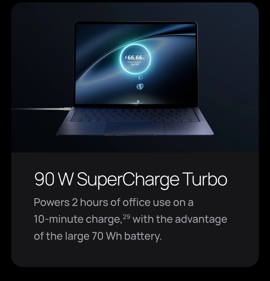 Huawei MateBook X Pro - Ultralight 980g OLED Laptop, Computers & Tech ...