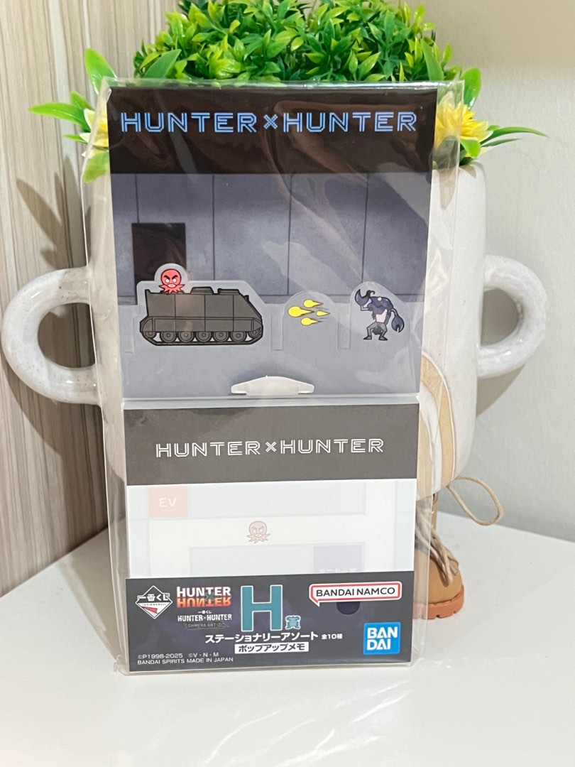 Hunter x Hunter Pop-Up Memo Pad, Hobbies & Toys, Stationery & Craft ...