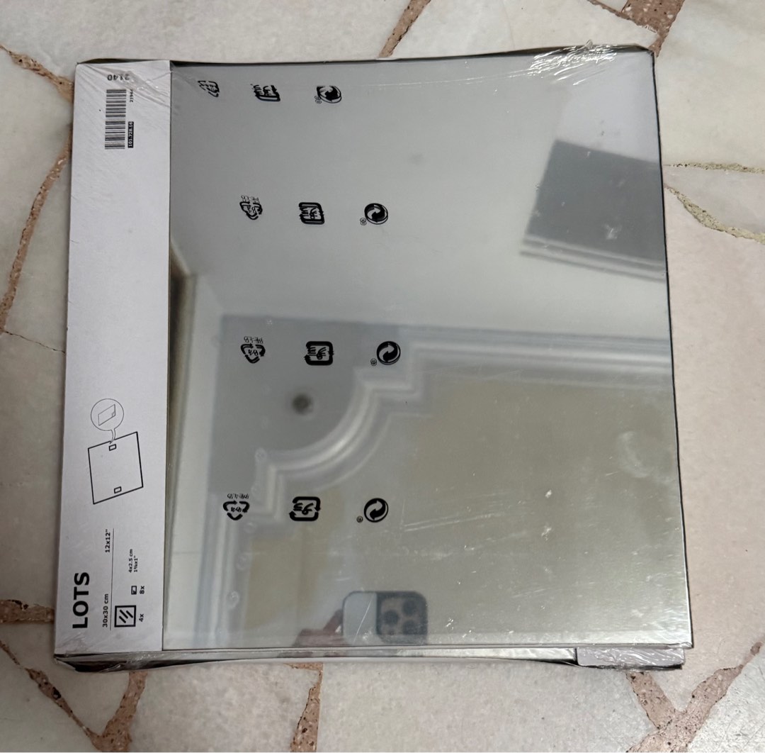 IKEA LOTS Mirror 30x30cm, Furniture & Home Living, Home Decor ...