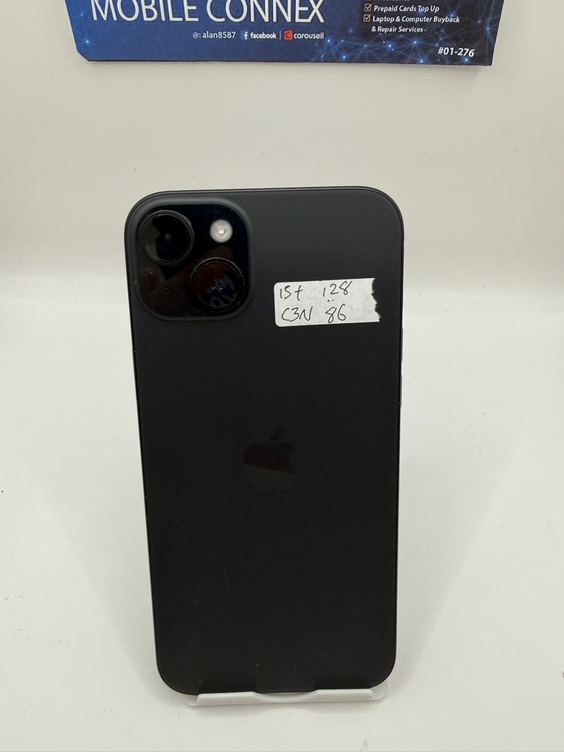 iPhone 15 Plus Black 128GB, Mobile Phones & Gadgets, Mobile Phones ...