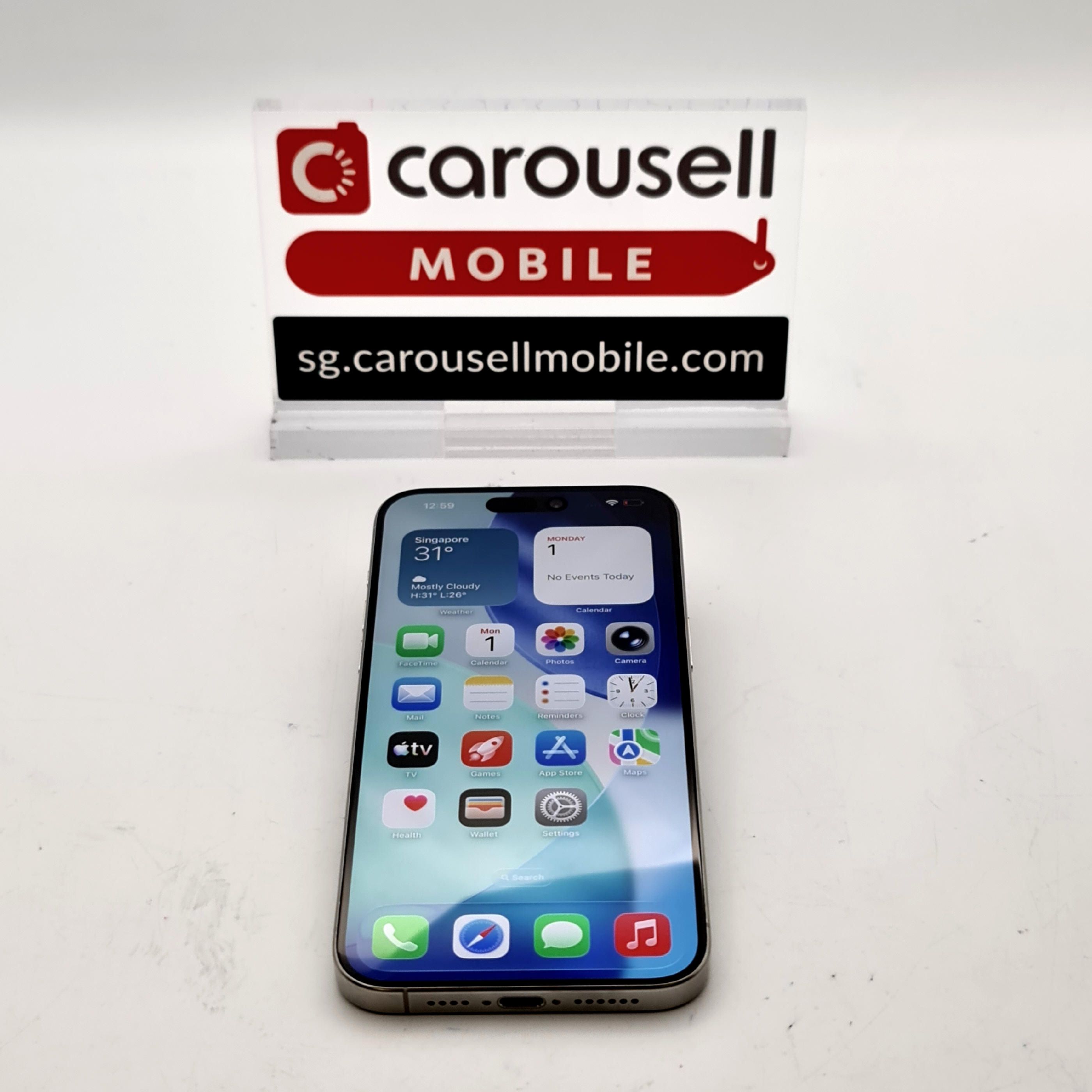 iPhone 15 Pro Max White Titanium 256GB, Mobile Phones & Gadgets, Mobile ...