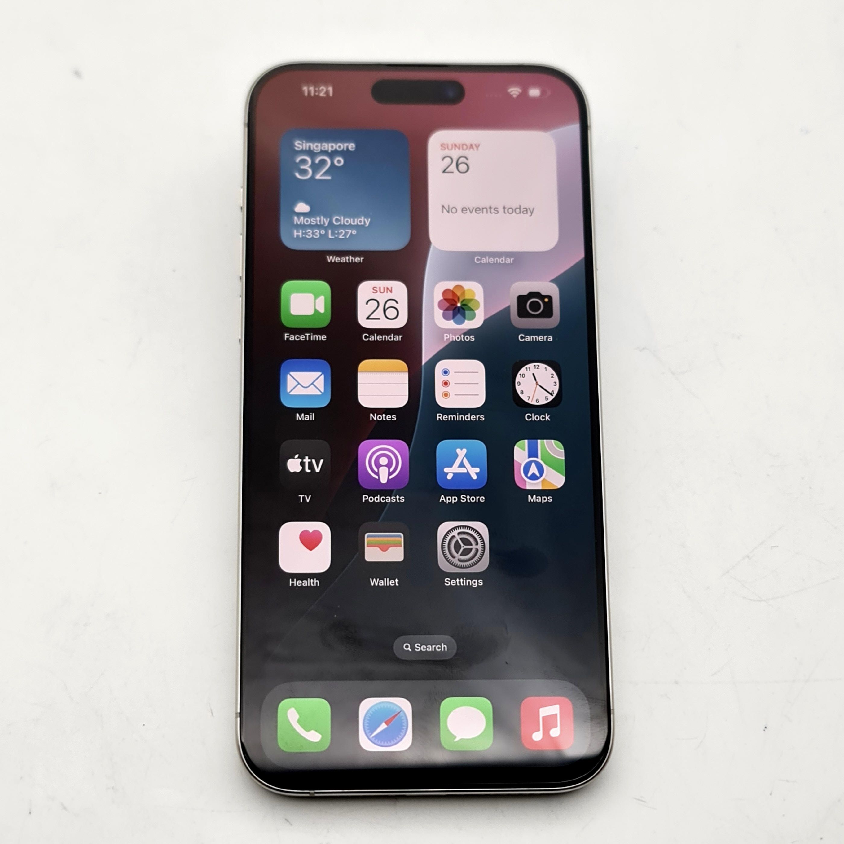 iPhone 15 Pro Max White Titanium 512GB, Mobile Phones & Gadgets, Mobile ...