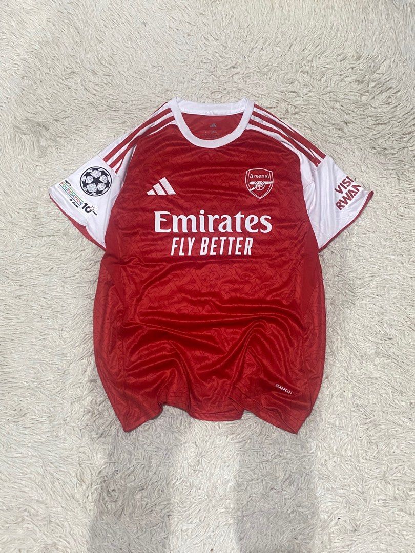 Jersi Arsenal Home 2025/26, Men's Fashion, Activewear on Carousell