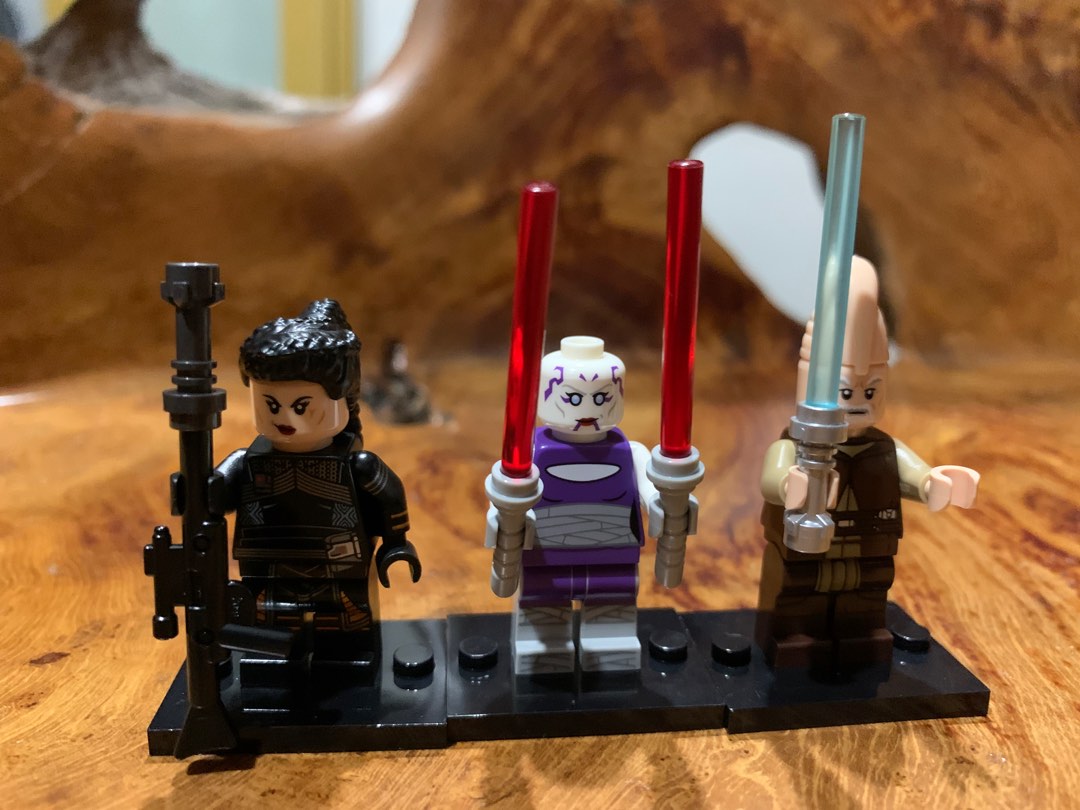 Lego Star Wars Minifigures - Fennec Shand / Assajj Ventress / Ki-Adi ...