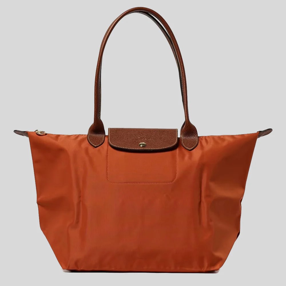 Longchamp Le Pliage Classic brick colour, Luxury, Bags & Wallets on ...