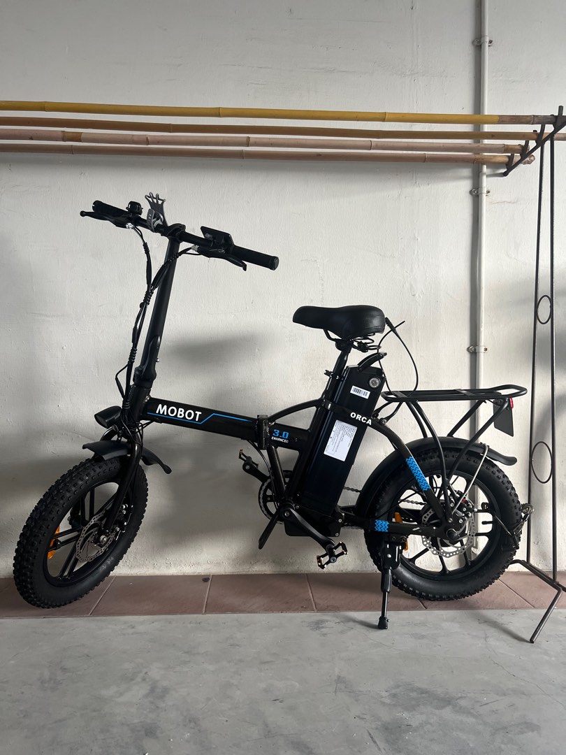 Mobot 3.0 Orca Electric Folding Bike, Sports Equipment, PMDs, E-Scooters & E-Bikes, E-Scooters ...