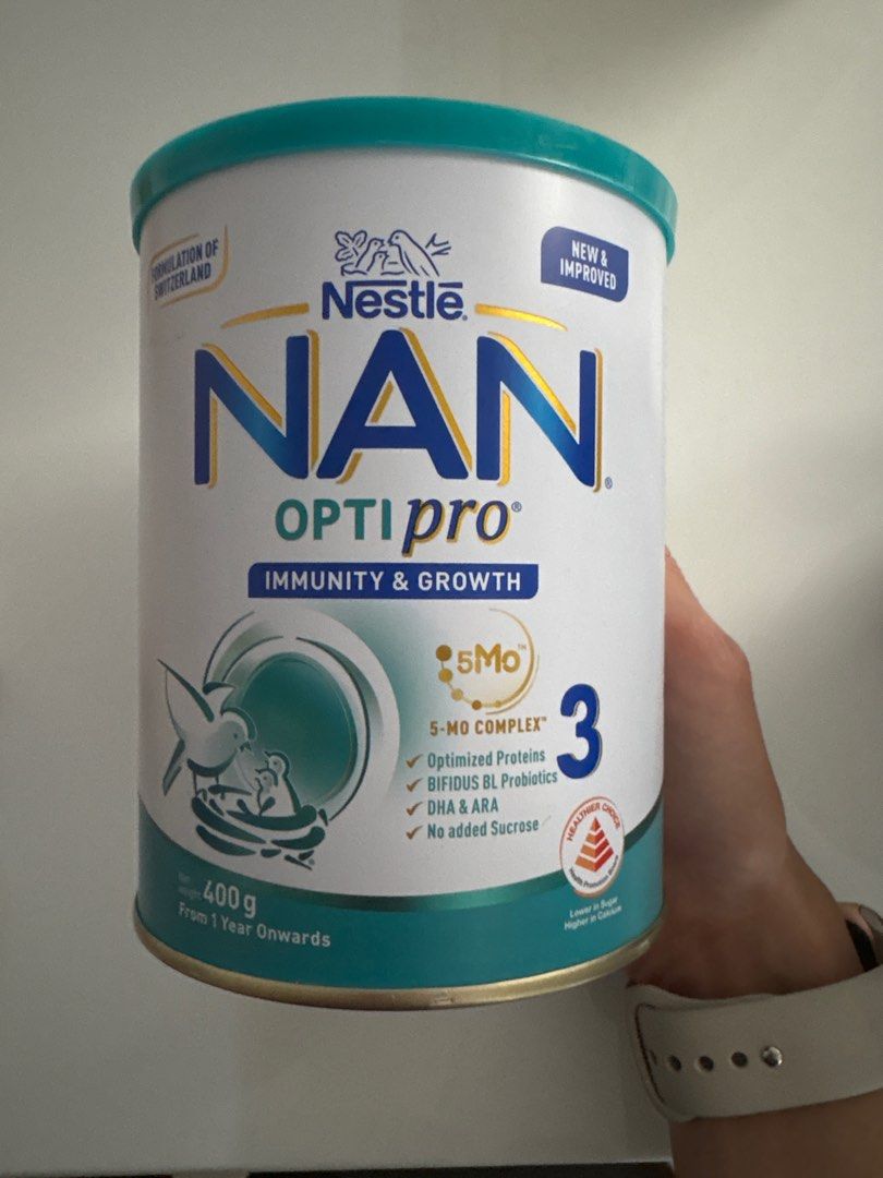 Nestle NAN Optipro 3 Infant Formula (400g), Babies & Kids, Nursing & Feeding, Breastfeeding ...