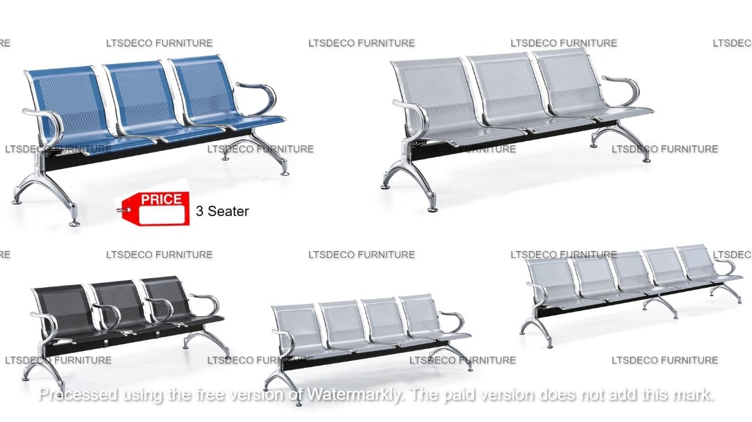 new gang chairs office partition furnitures, Furniture & Home Living ...