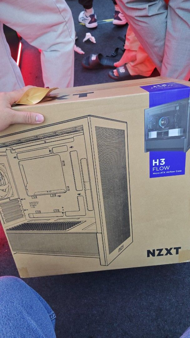 NZXT H3 Flow PC Case matx (NEW), Computers & Tech, Parts & Accessories ...
