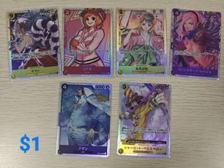 One Piece Card Game - OP08-105 Jewelry Bonney & OP06-Hiyori, Hobbies ...