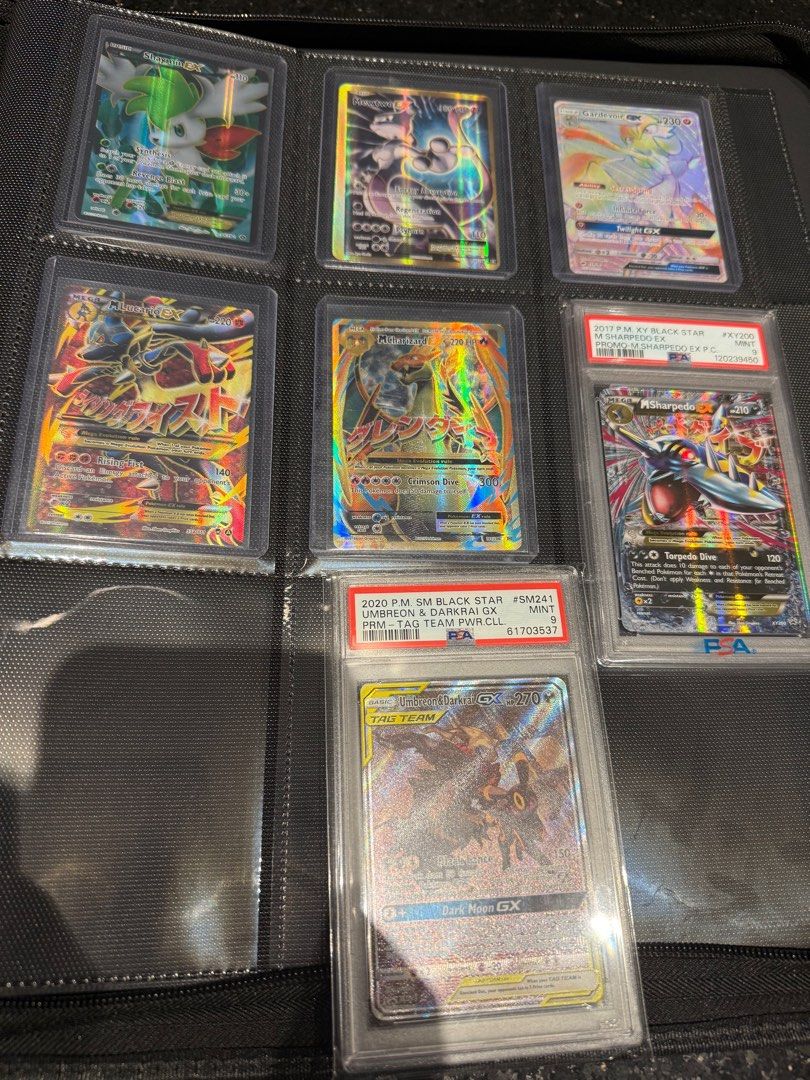 Pokemon Cards Full Art XY Sun and Moon Tag Team PSA Slabs, Hobbies ...