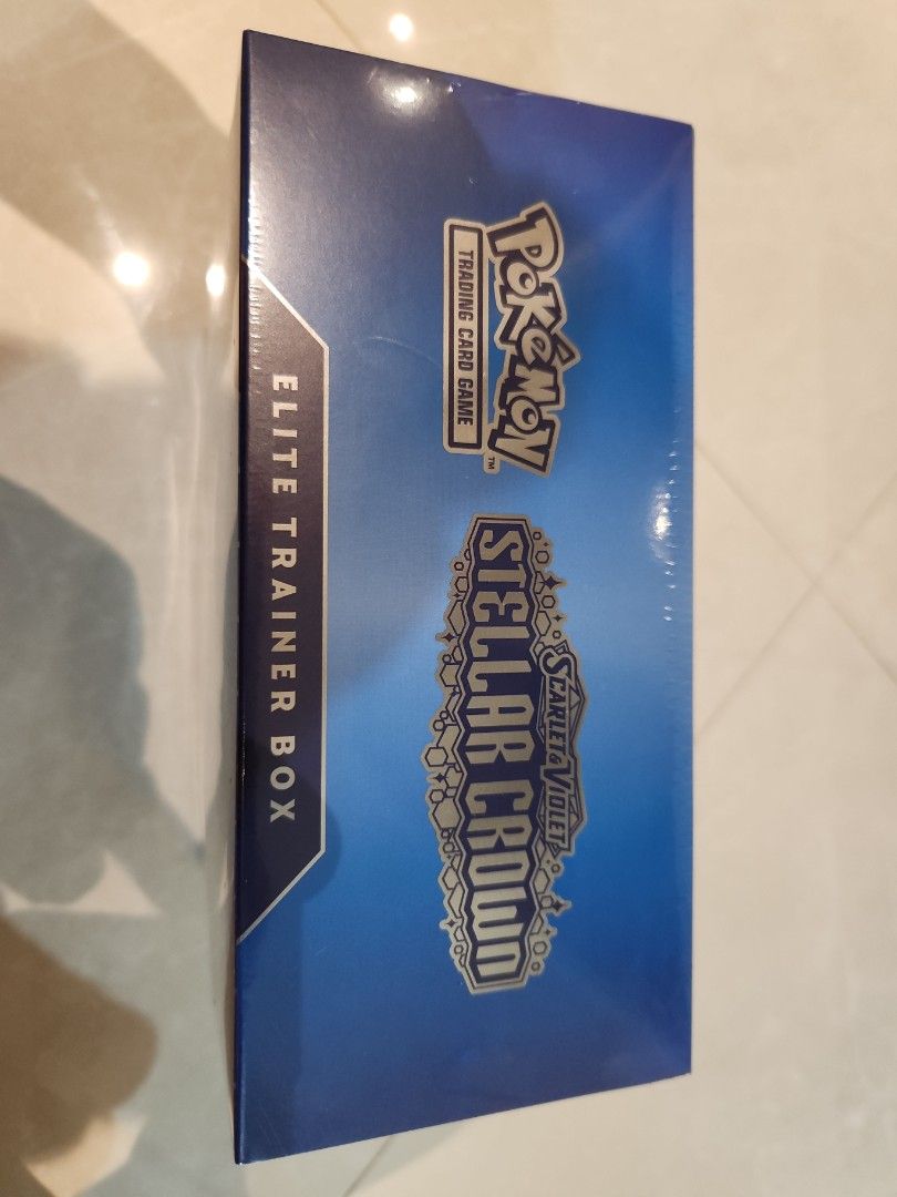 Pokemon Scarlet & Violet Stellar Crown Elite Trainer Box ETB, Hobbies ...