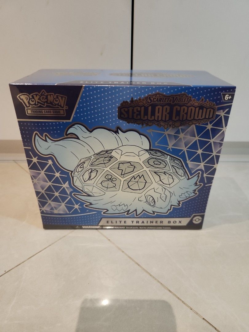 Pokemon Scarlet & Violet Stellar Crown Elite Trainer Box ETB, Hobbies ...