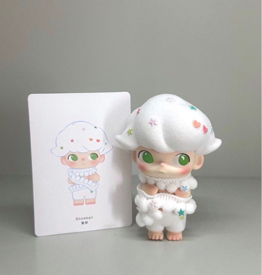 Popmart dimoo Snowball Figure, Hobbies & Toys, Toys & Games on Carousell