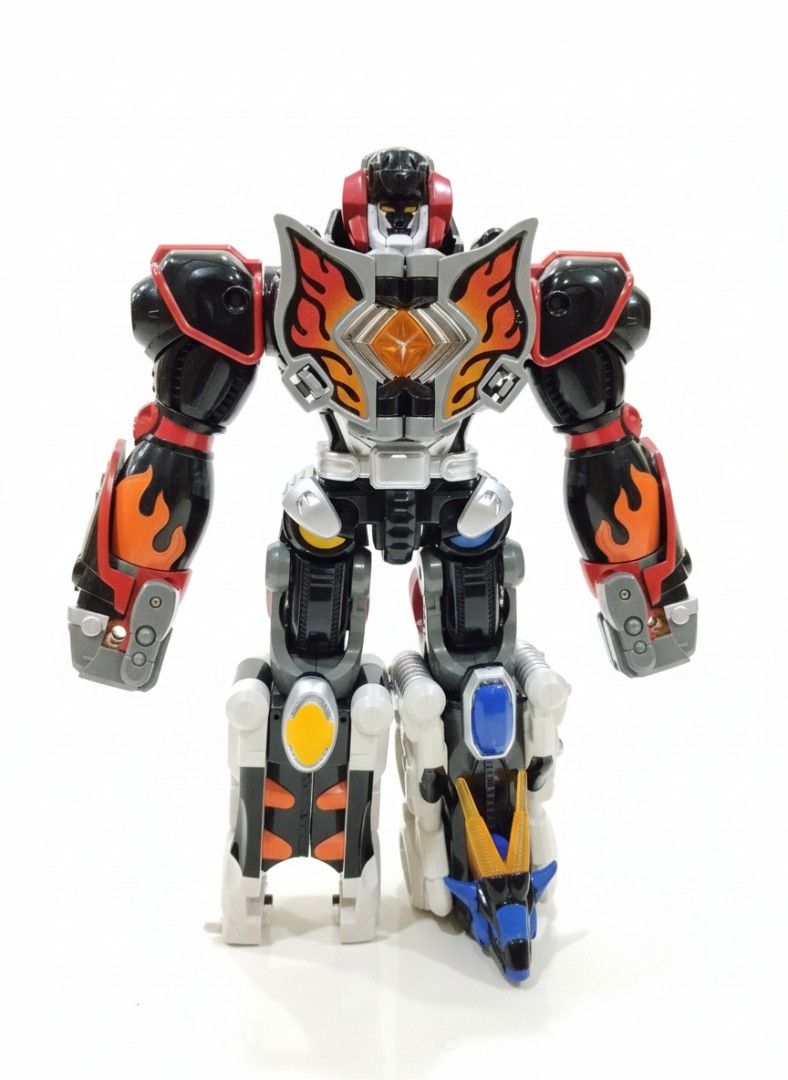 Power Rangers Jungle Fury Megazord DX Geki-Fire Megazord toy from the ...