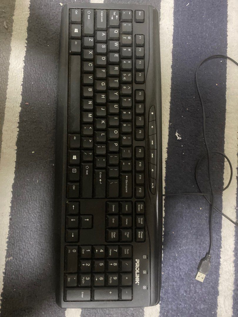 ProLink Wired Keyboard, Computers & Tech, Parts & Accessories, Computer ...