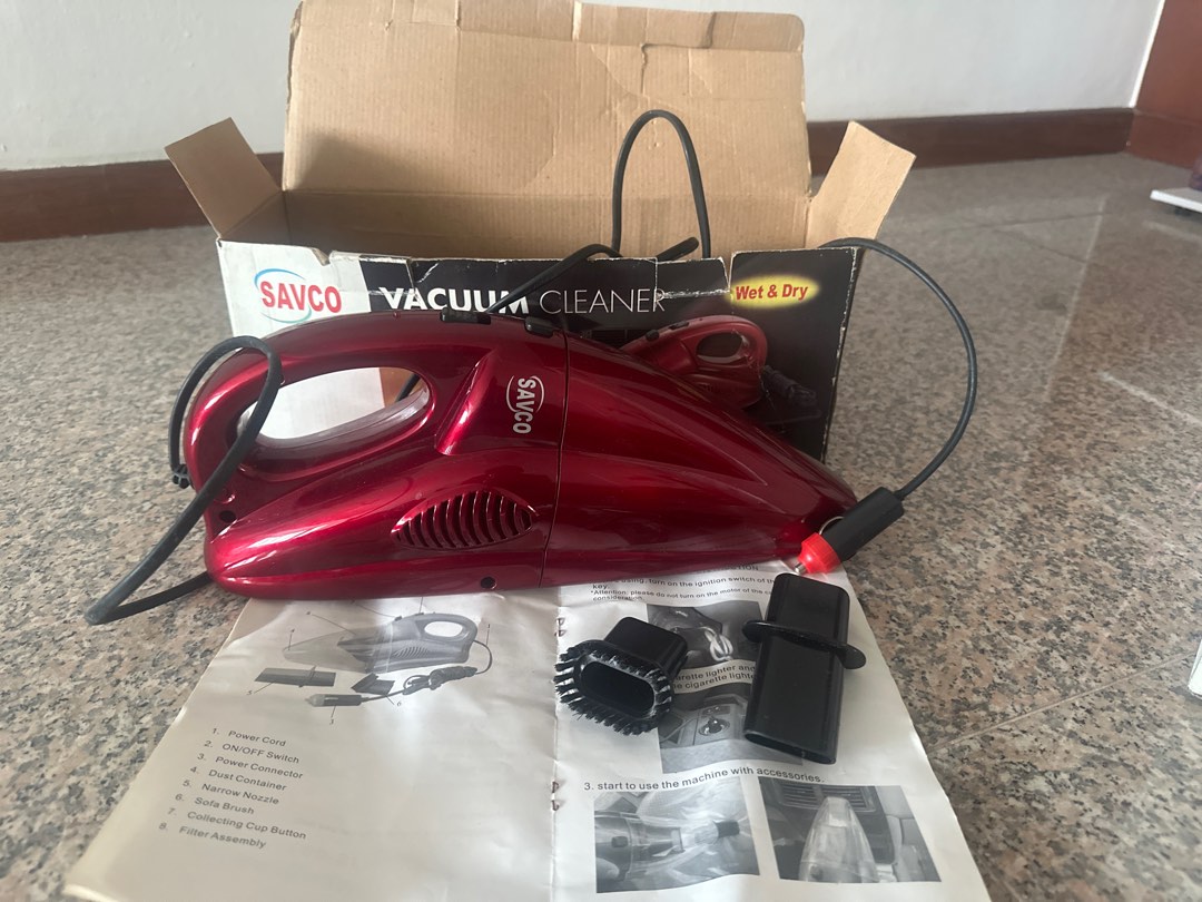 Savco Wet & Dry Vacuum Cleaner, TV & Home Appliances, Vacuum Cleaner ...