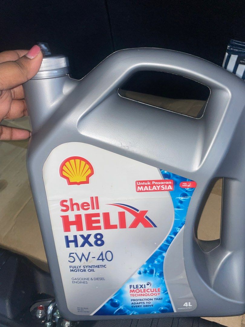 Shell Helix HX8 5W-40 4L Motor Oil(ORI), Auto Accessories on Carousell