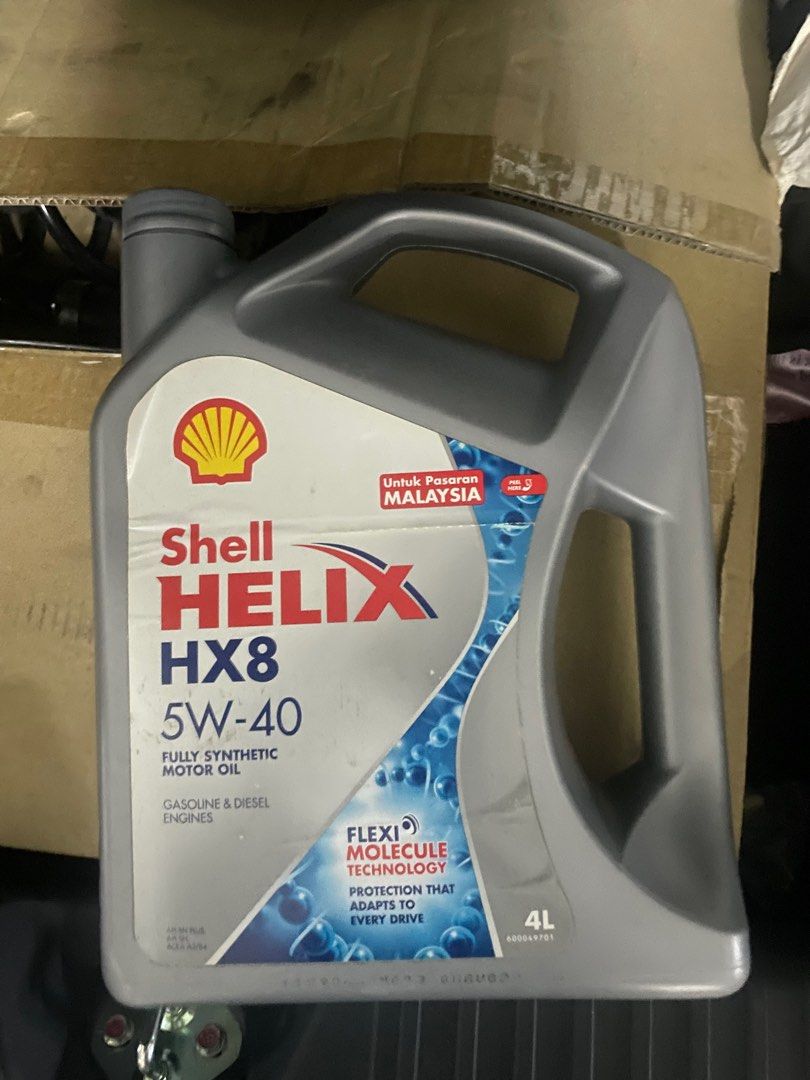 Shell Helix HX8 5W-40 4L Motor Oil(ORI), Auto Accessories on Carousell