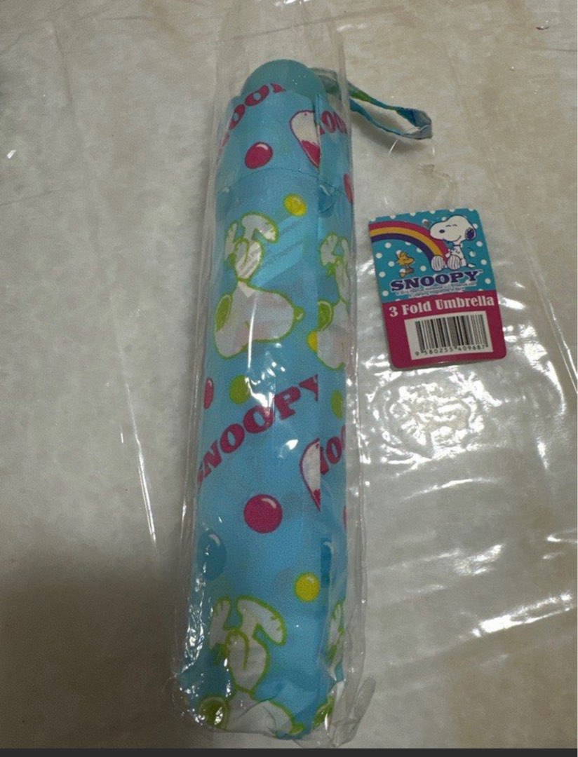Snoopy Fold Umbrella - Brand New, Hobbies & Toys, Travel, Umbrellas on ...