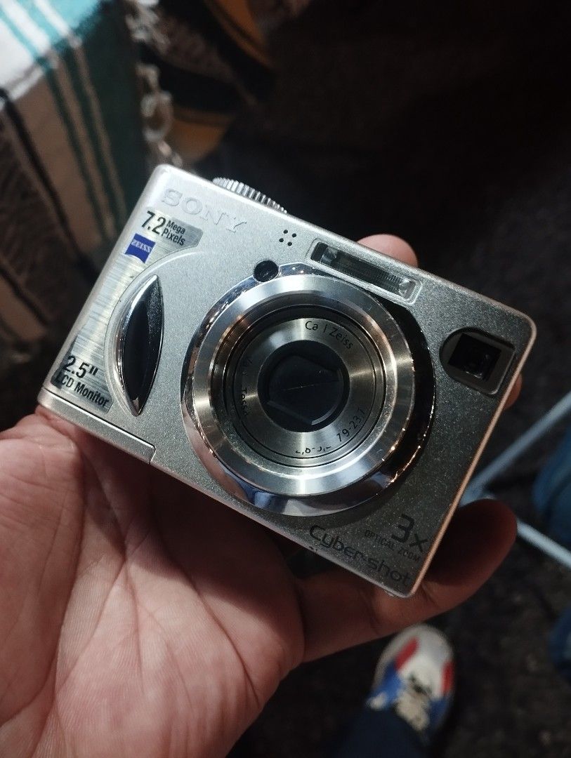 Sony cybershot dsc w7 digital camera ccd digicam, Photography, Cameras ...