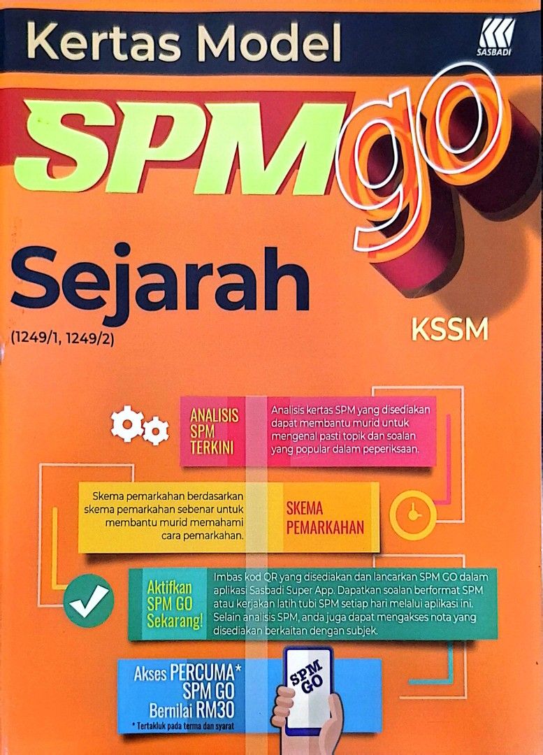 SPM Go Sejarah Kertas Model, Hobbies & Toys, Books & Magazines ...
