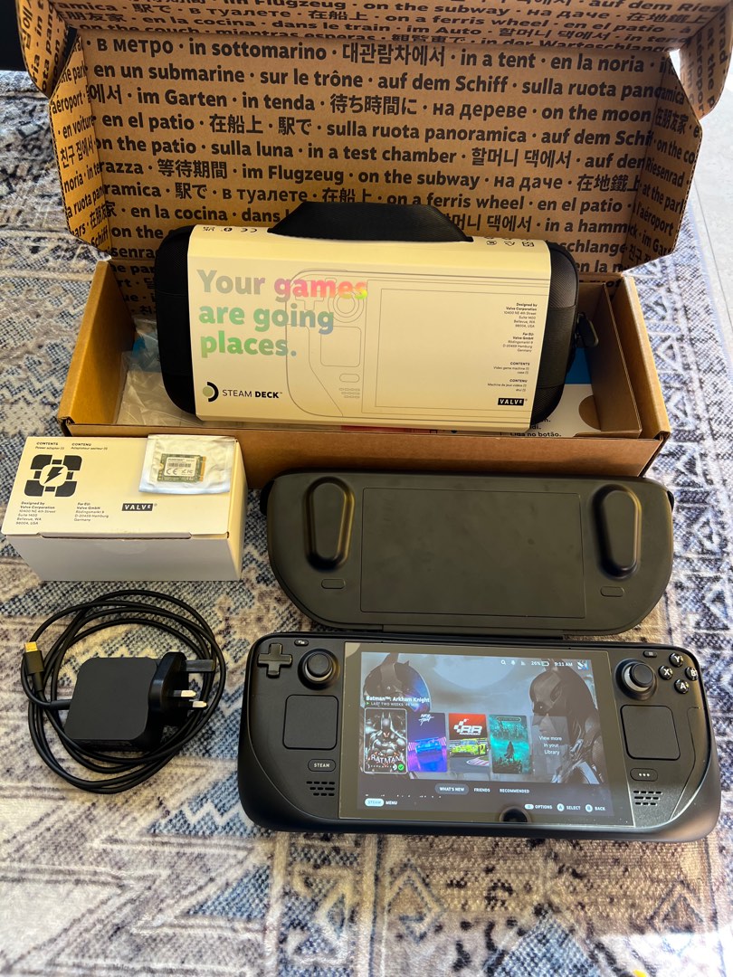 STEAMDECK LCD 1TB, Video Gaming, Video Game Consoles, Others on Carousell