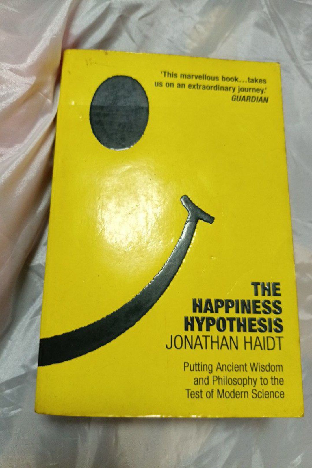 The Happiness Hypothesis Book by Jonathan Haidt, Hobbies & Toys, Books ...