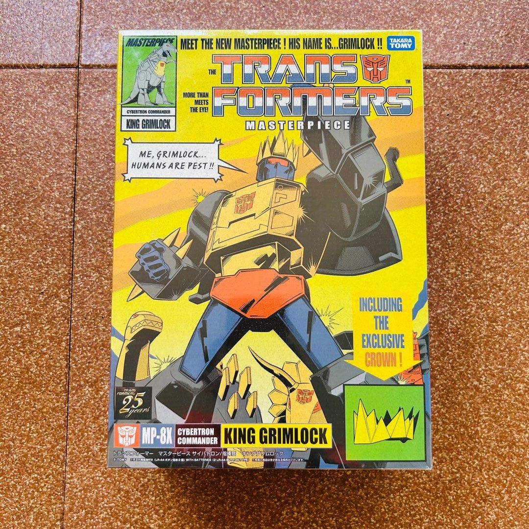 Takara Tomy Transformers Masterpiece MP-8X King Grimlock 1st edition ...