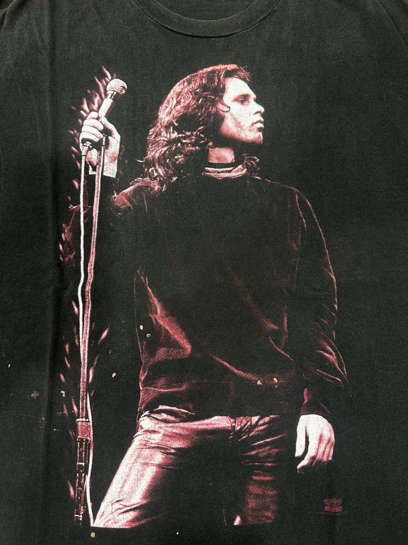 vintage jim morisson the doors, Men's Fashion, Tops & Sets, Tshirts & Polo Shirts on Carousell