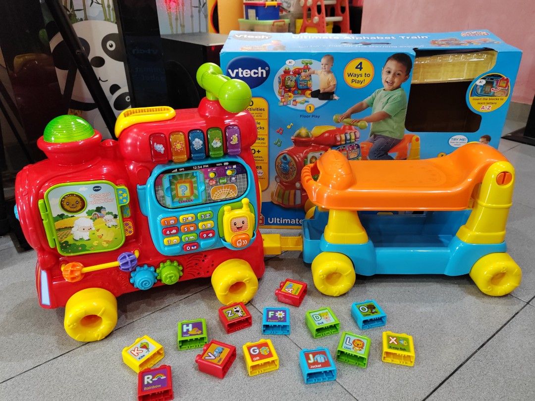 VTech Sit-to-Stand Ultimate Alphabet Train, Hobbies & Toys, Toys ...