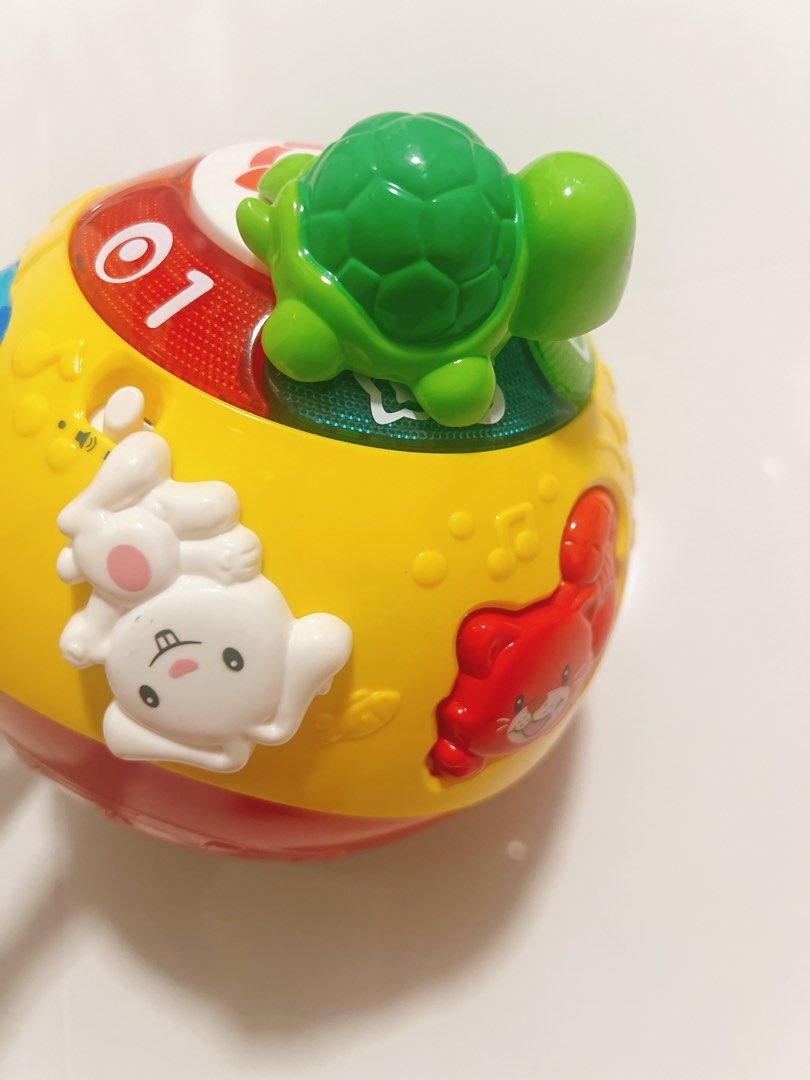 Vtech Wiggle and Crawl Ball, Babies & Kids, Infant Playtime on Carousell