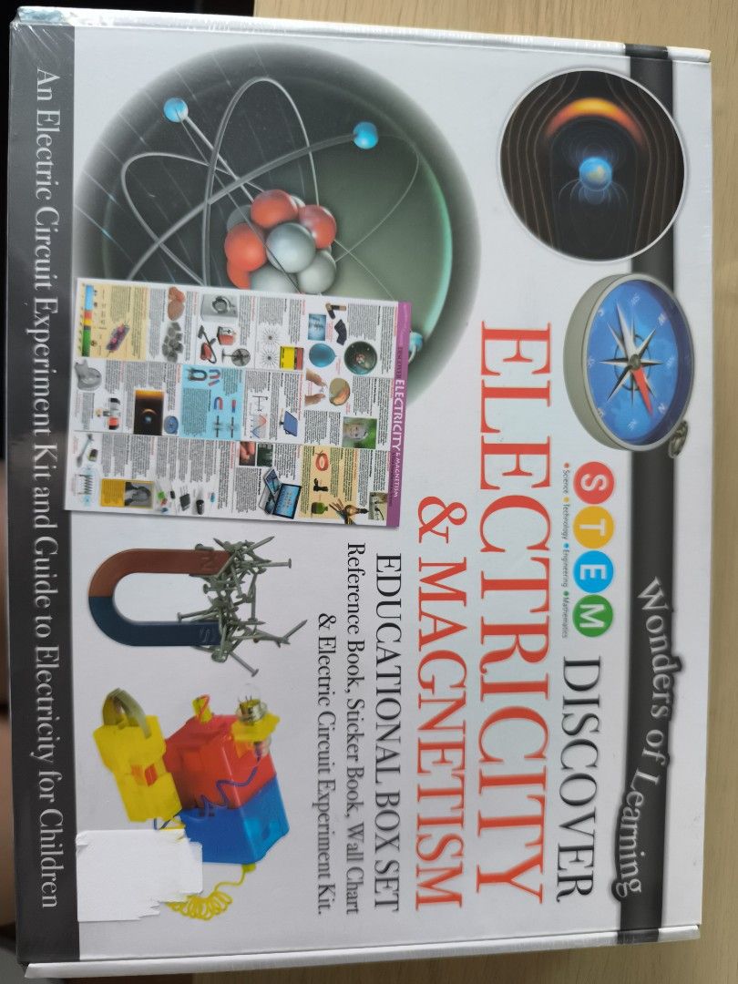Wonders of Learning Electricity & Magnetism Educational Box Set ...