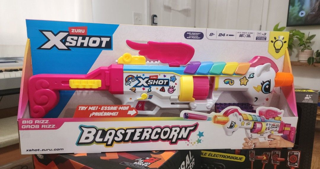 X-Shot Blastercorn Big Rizz Toy Gun, Hobbies & Toys, Toys & Games on ...
