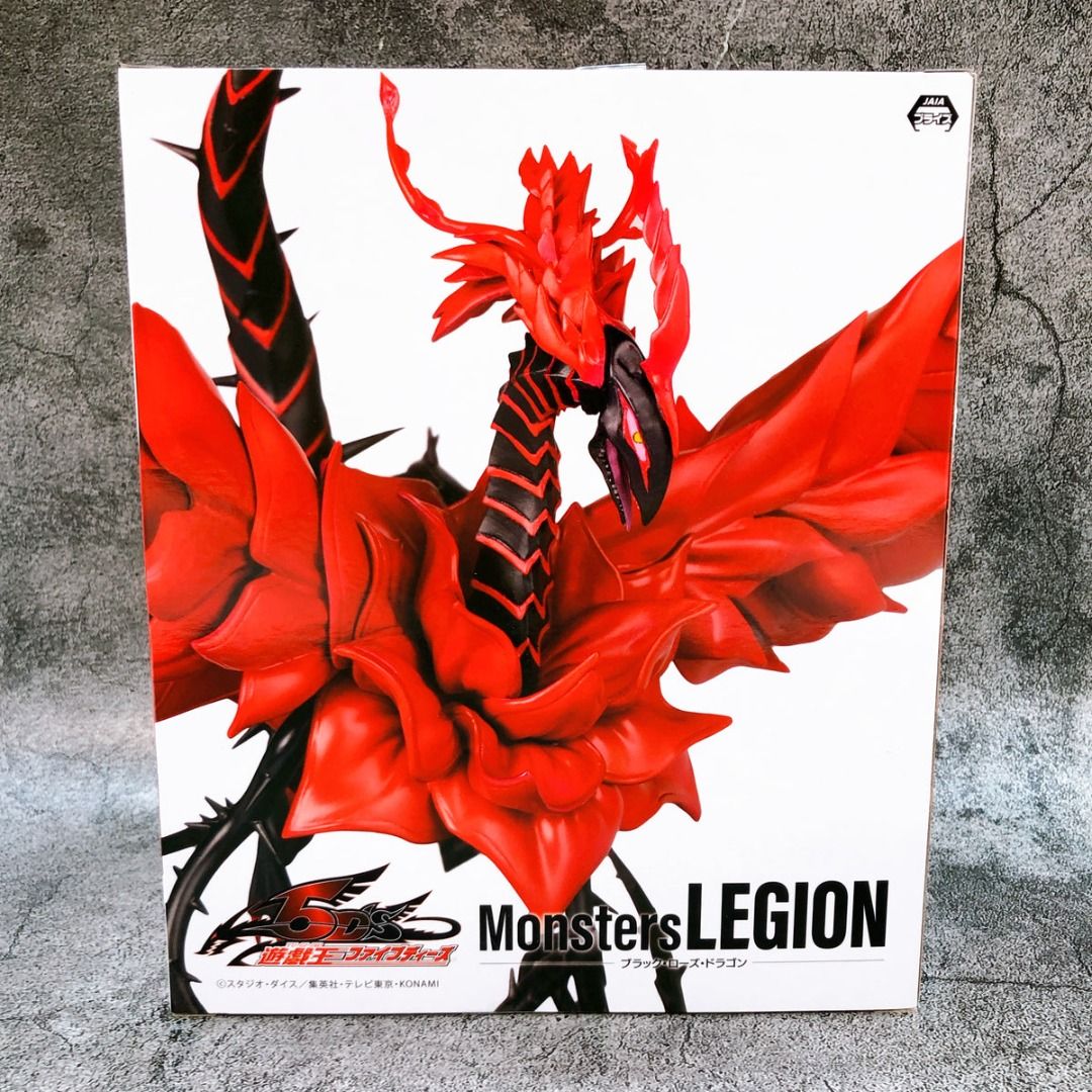 Yu-Gi-Oh! Series Monsters LEGION Black Rose Dragon Figure, Hobbies ...