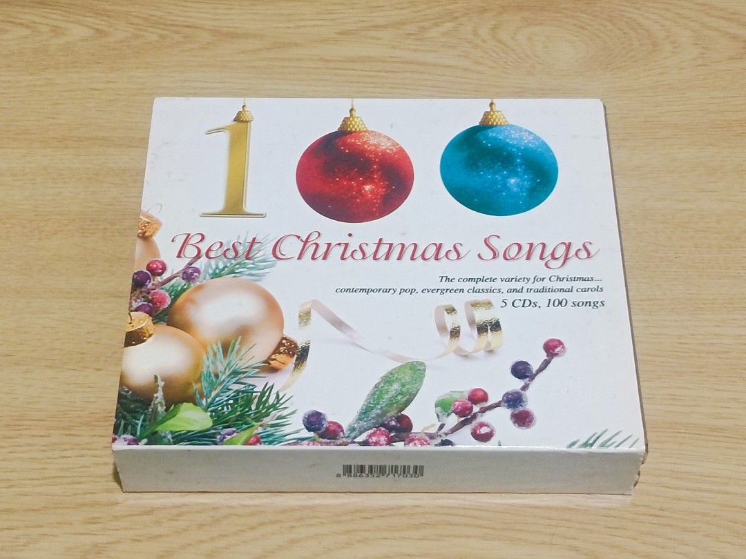 100 Best Christmas Songs 5 CD Set, Hobbies & Toys, Music & Media, CDs ...