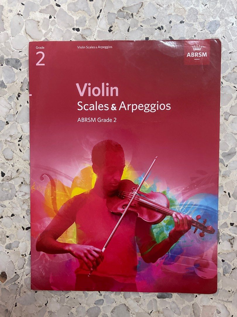 ABRSM Violin Scales & Arpeggios Grade 2, Hobbies & Toys, Books & Magazines, Textbooks on Carousell