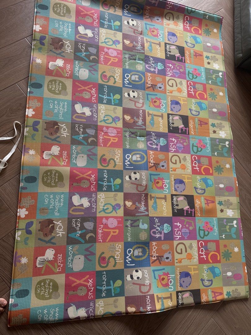 Alphabet and Animal Play Mat, Babies & Kids, Infant Playtime on Carousell
