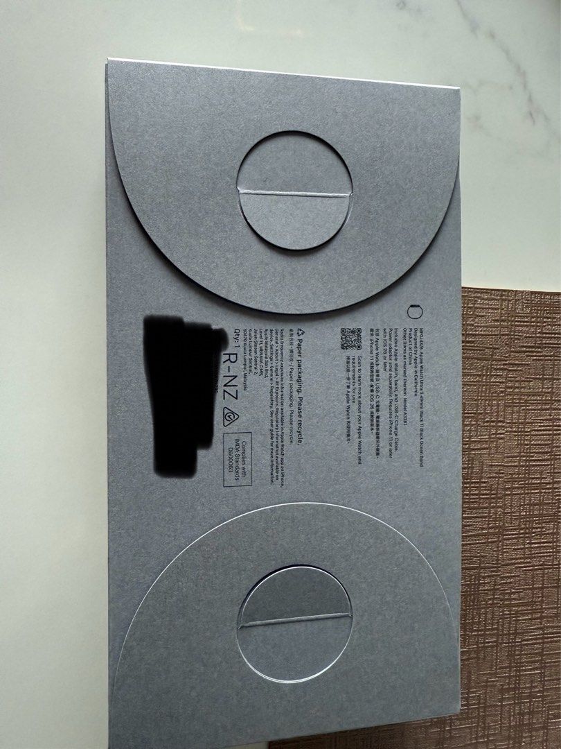 Apple Watch Ultra 3 GPS + Cellular 49mm black titanium case with black ocean band, Mobile Phones ...