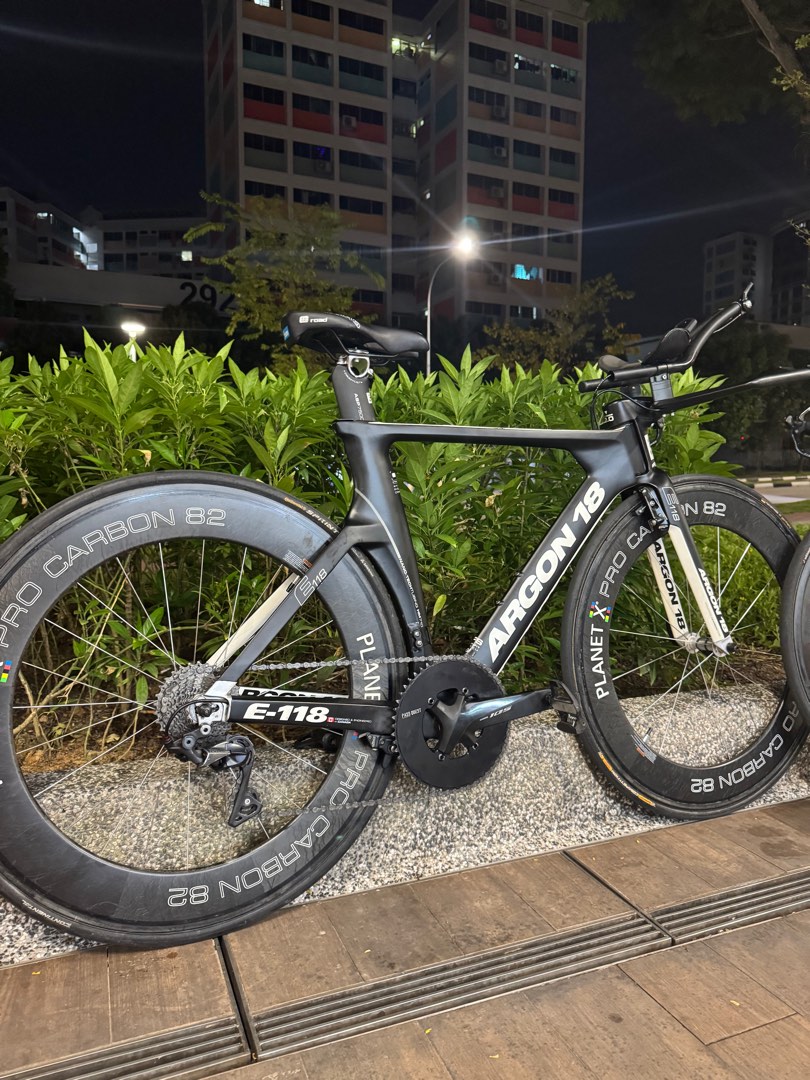 ARGON 18 E118 FRAME SET, Sports Equipment, Bicycles & Parts, Parts ...