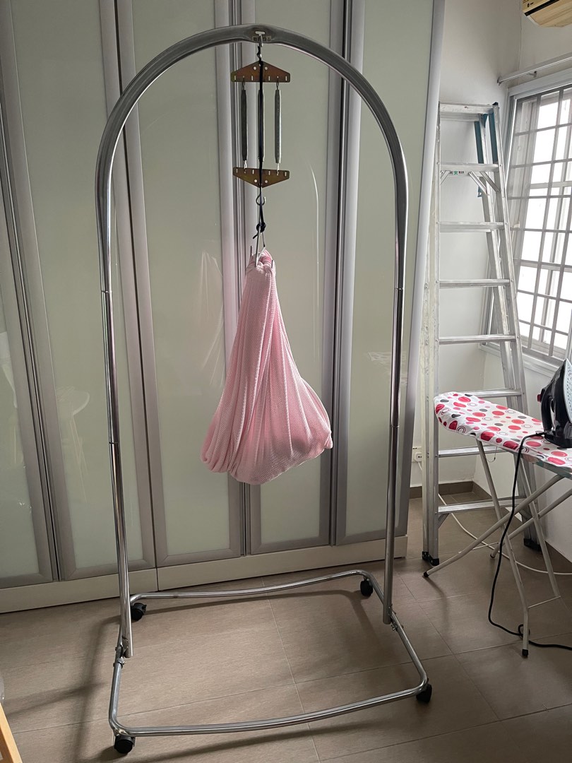 Baby Cradle with Spring (including 2 spring net), Babies & Kids, Baby ...