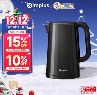Simplus Electric Kettle, TV & Home Appliances, Kitchen Appliances ...