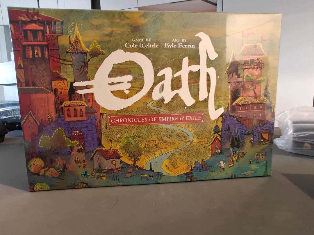 [BNIS] Original Oath: Chronicles of Empire & Exile Board Game, Hobbies ...