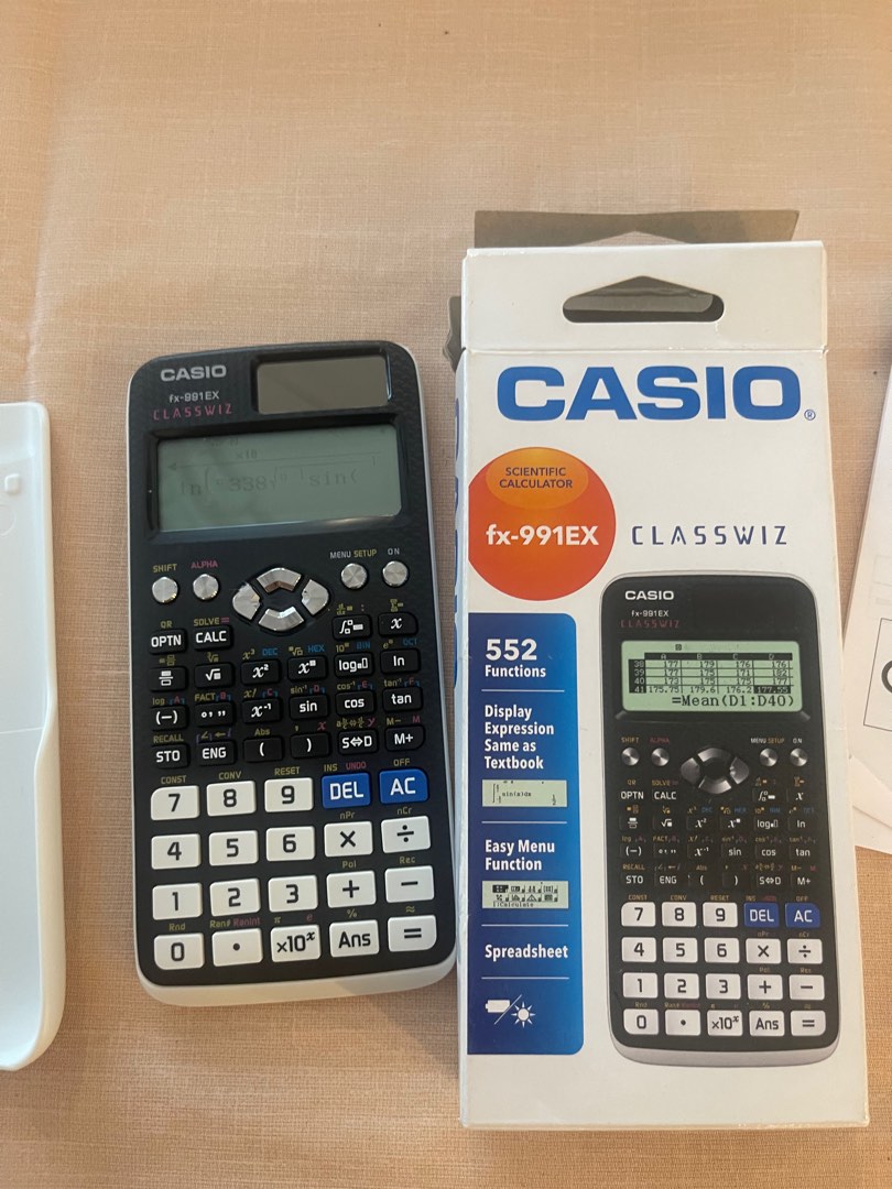 Casio fx-991EX ClassWiz Scientific Calculator, Hobbies & Toys ...