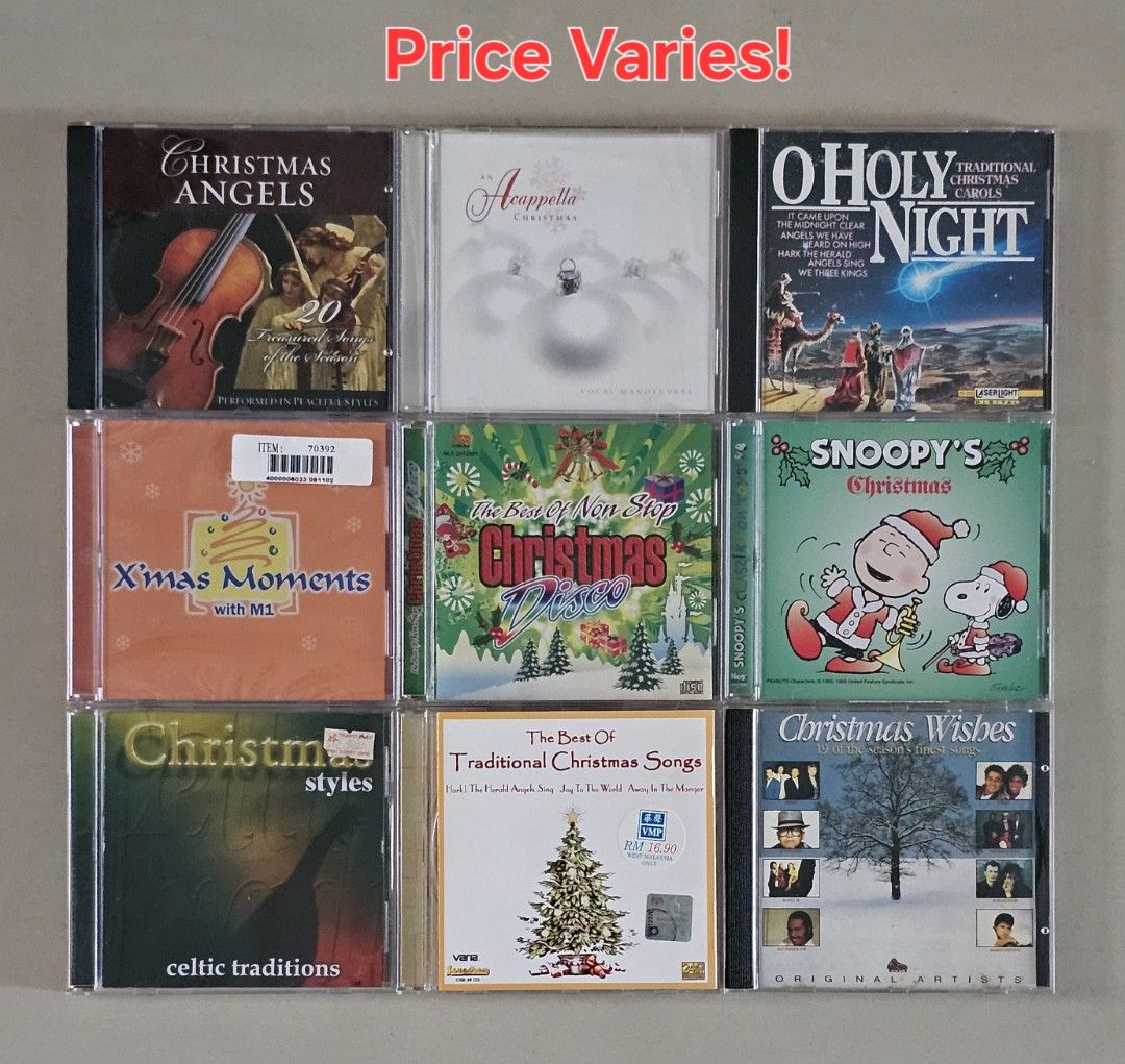 Christmas CDs,Christmas Angels,An Acappella Christmas,O Holy Night ...