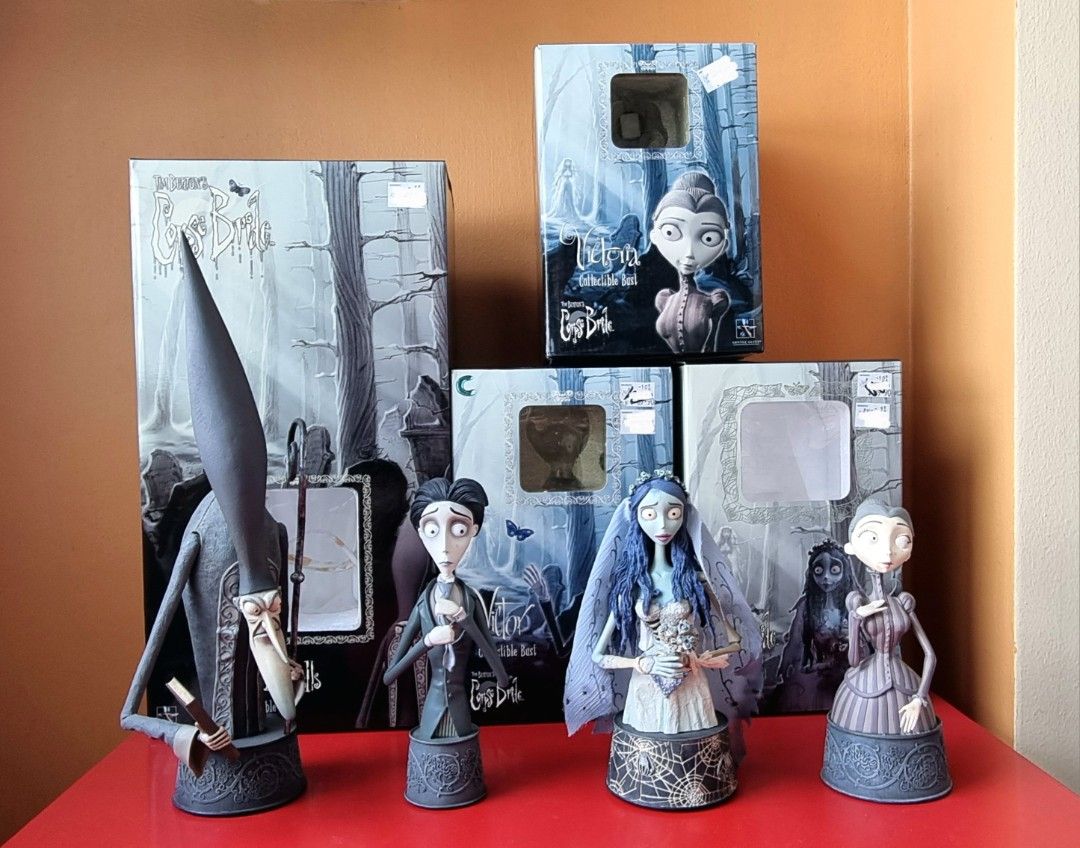 Corpse Bride Collectable Busts and Mini Bust Figurines - Series 1 & 2 ...