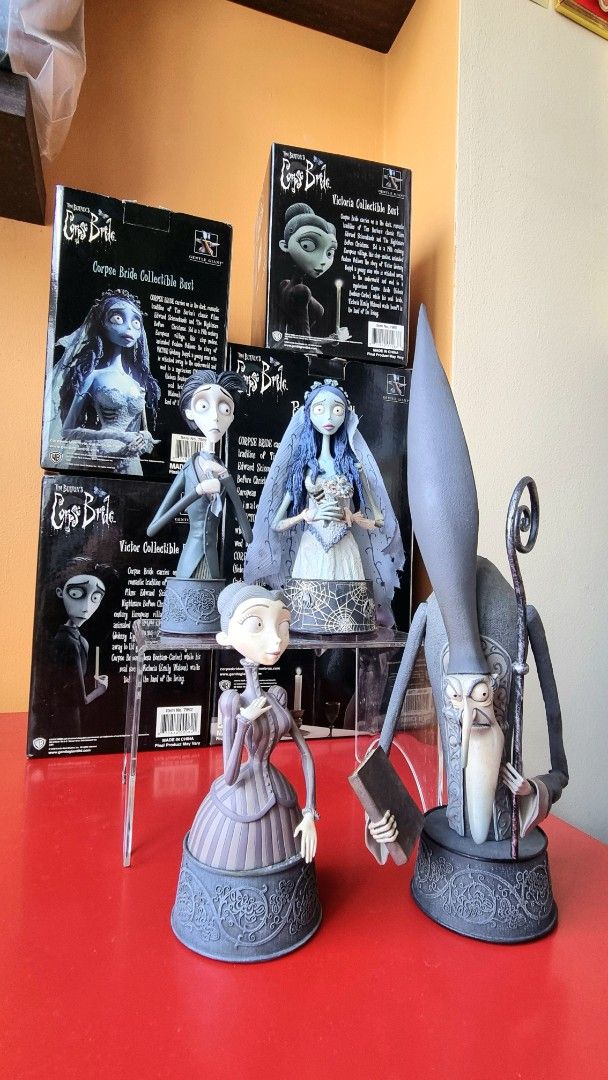 Corpse Bride Collectable Busts and Mini Bust Figurines - Series 1 & 2 ...