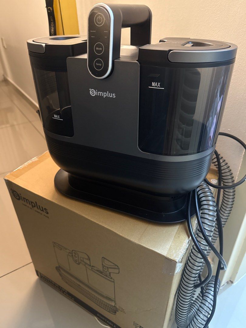 (DEFECT) Simplus Steam Cleaner, TV & Home Appliances, Vacuum Cleaner & Housekeeping on Carousell