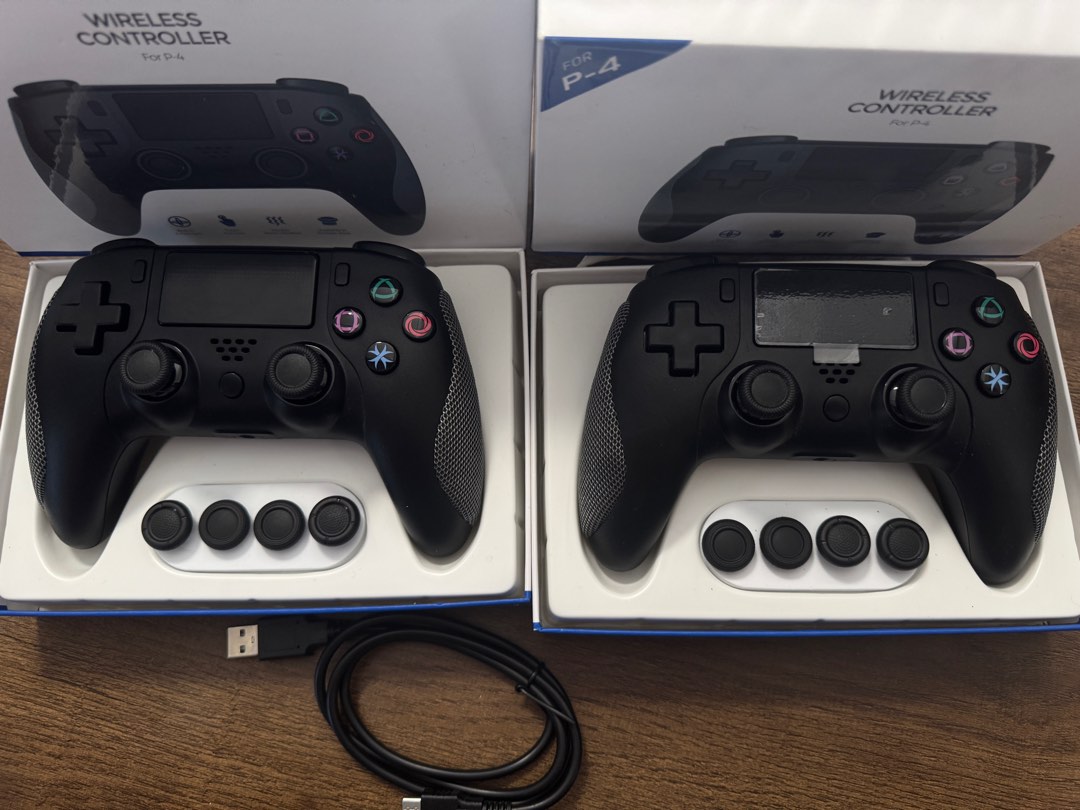 DOBE PS4 Wireless Controller TP4-0421, Video Gaming, Gaming Accessories ...