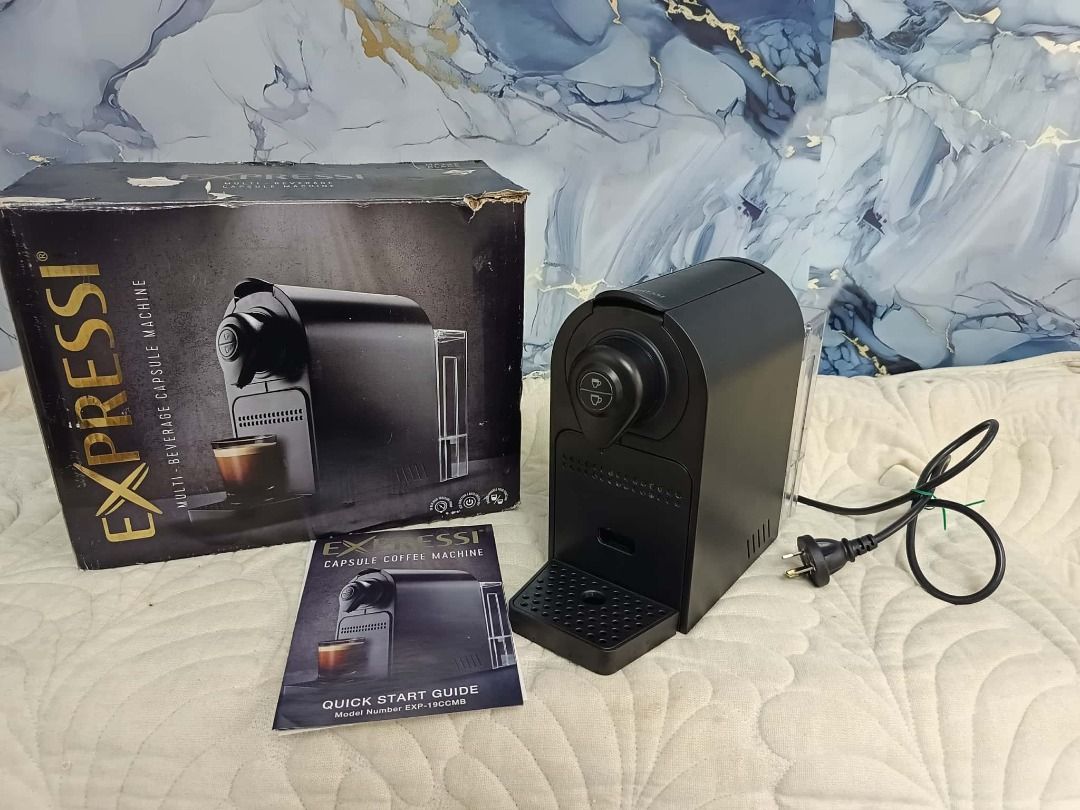 EXPRESSI, Capsule Coffee Machine, EXP-19CCMB, Furniture & Home Living ...